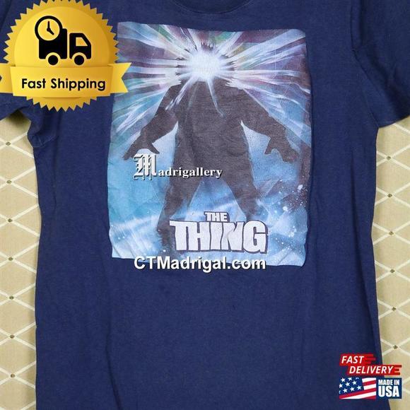 Tops | The Thing Shirt Screen Stars Retro Rare Horror Movie T Tshirt ...